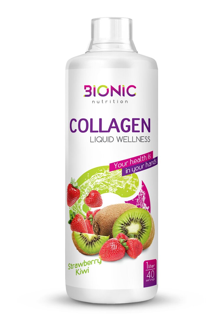 Коллаген Bionic Nutrition Collagen Liquid Wellness, 1000 мл, 40 порций ...