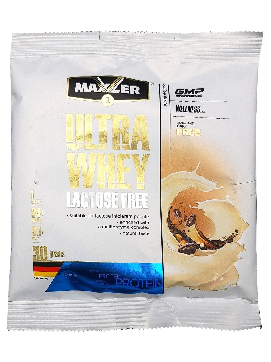 Сывороточный безлактозный протеин Maxler Ultra Whey Lactose Free, 1 ...