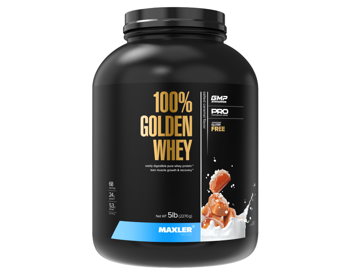 Натуральный сывороточный протеин Maxler 100% Maxler Golden Whey, 2270 г ...